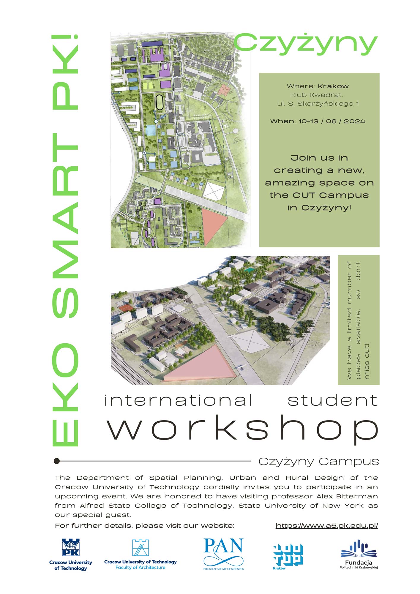 MIĘDZYNARODOWE WARSZTATY PROJEKTOWE EKO SMART PK! – Wydział ...